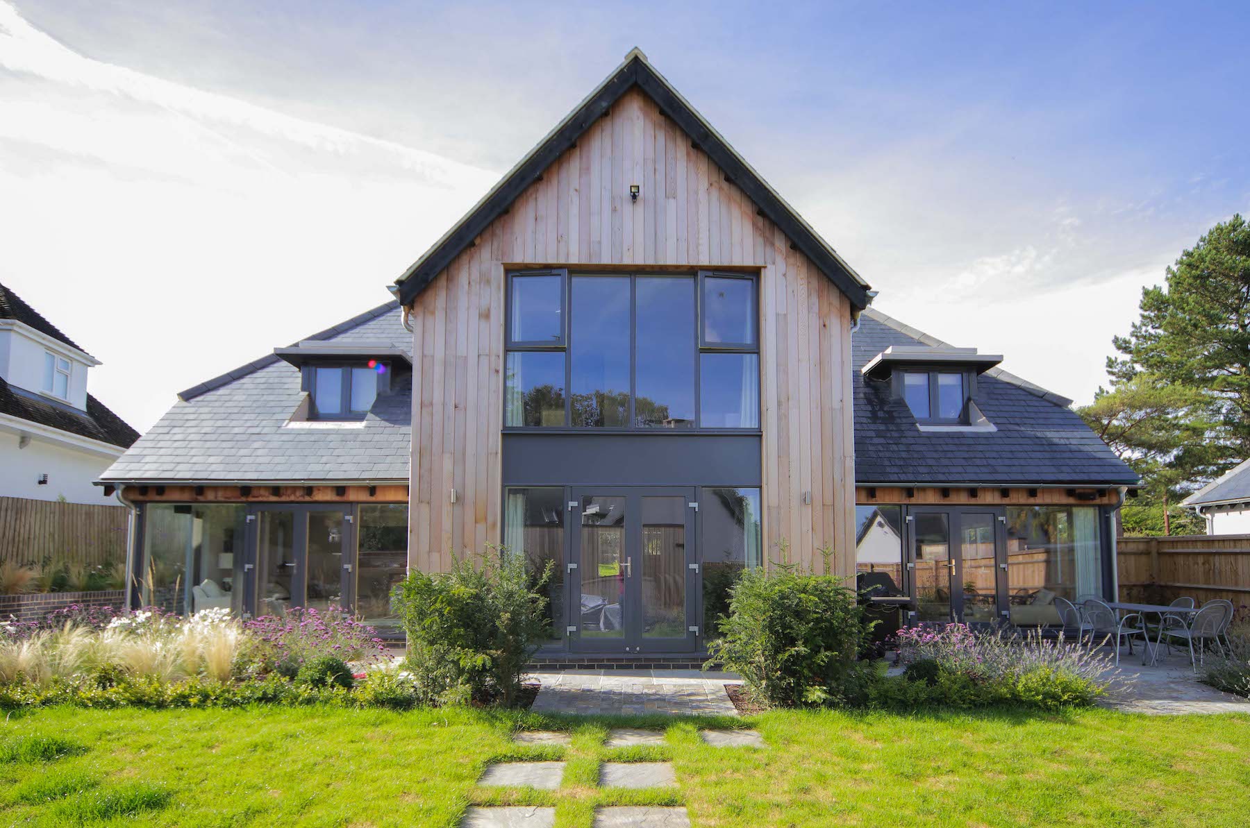 Contemporary Alu-Clad Windows and Doors - Lomax & Wood