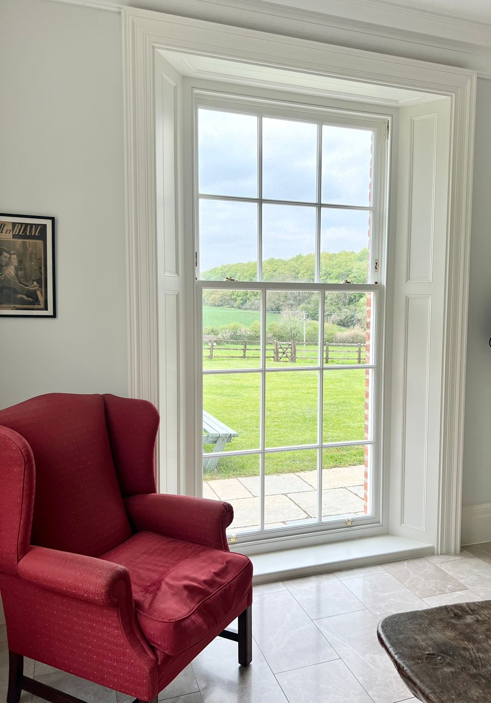 Timber Box Sash Windows for Cambridgeshire Country Home - Lomax & Wood
