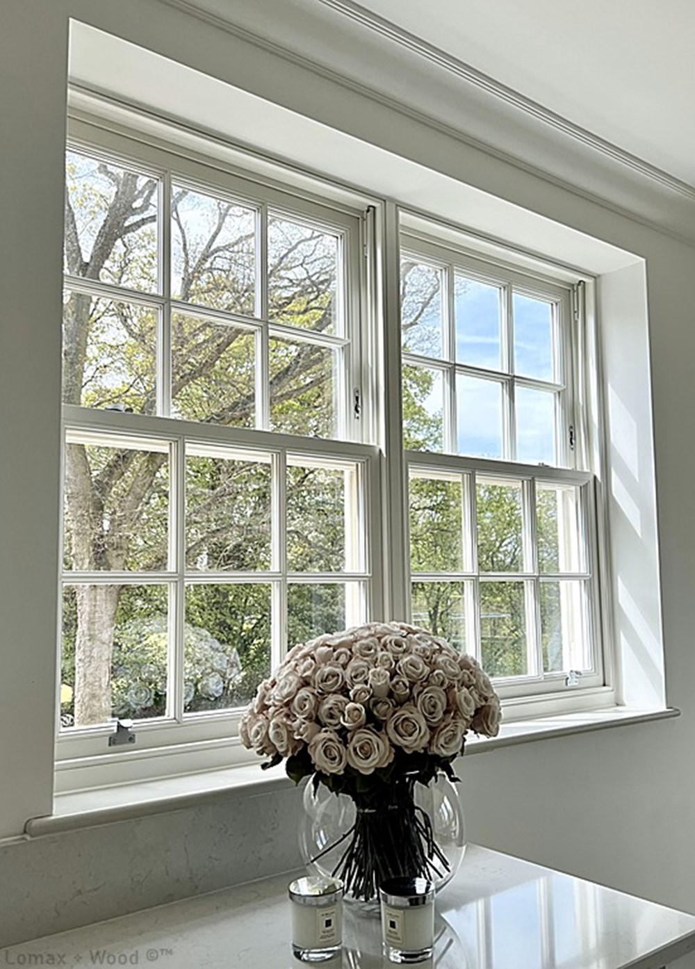 Modern Georgian Sash Windows in Margaretting, Essex - Lomax & Wood