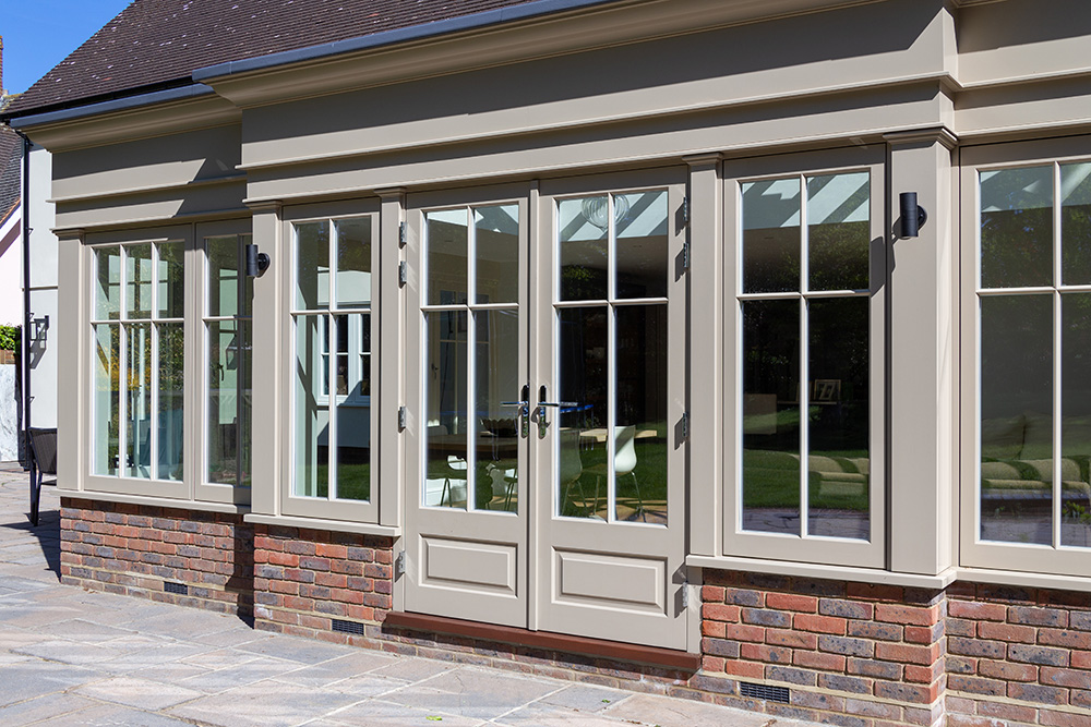 External Wooden French Doors - Lomax & Wood