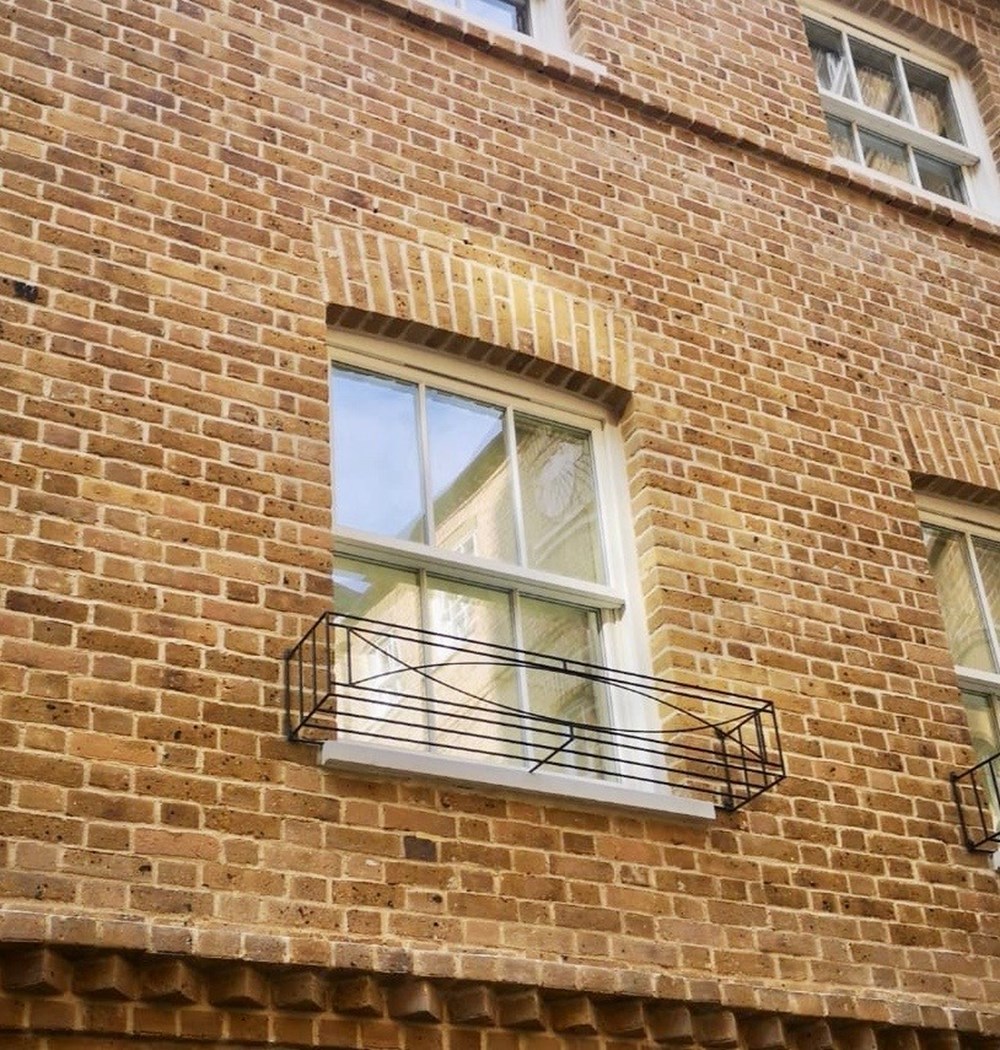 Timber sash windows and doors in Deans Mews, London, Conservation Area ...