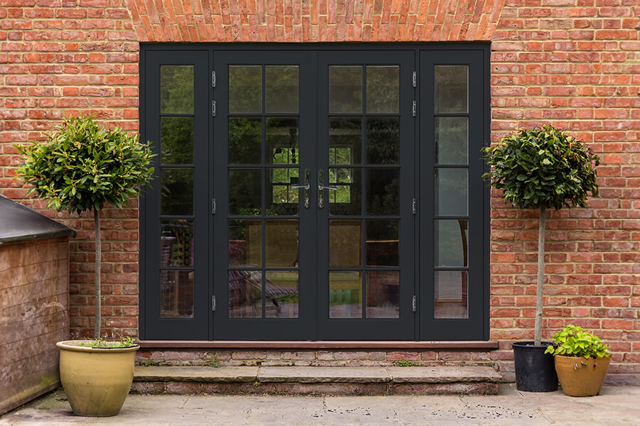 External Wooden French Doors - Lomax & Wood