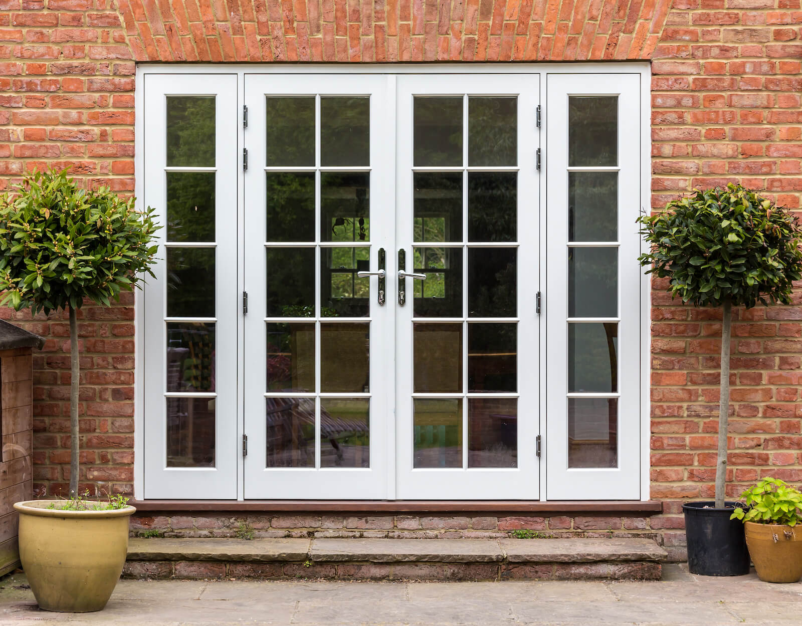 External Wooden French Doors - Lomax & Wood